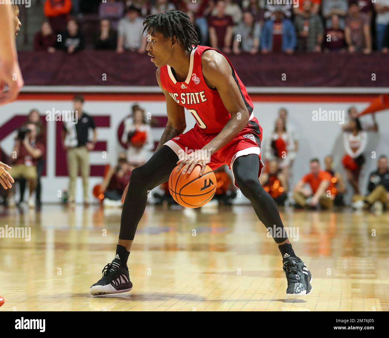 January 7, 2023: North Carolina State Wolfpack guard Terquavion Smith ...