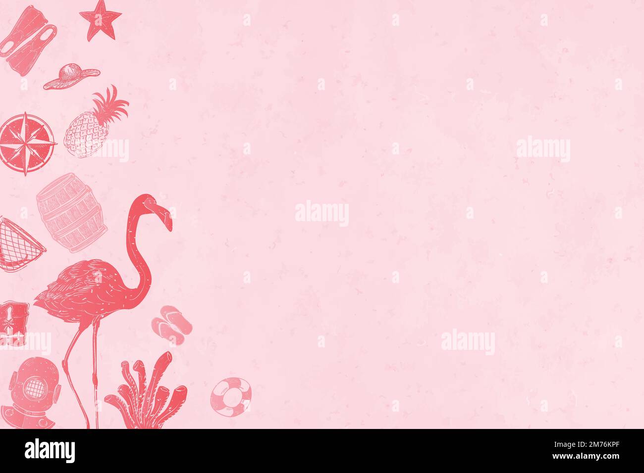 Summer themed border background vector Stock Vector Image & Art - Alamy