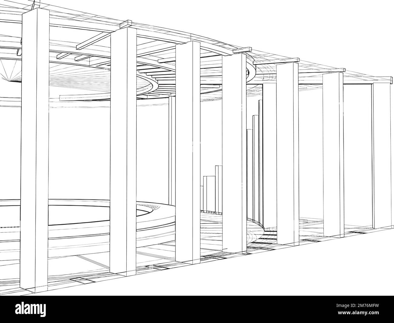 Abstract Constructions Structure Vector Stock Vector Image & Art - Alamy