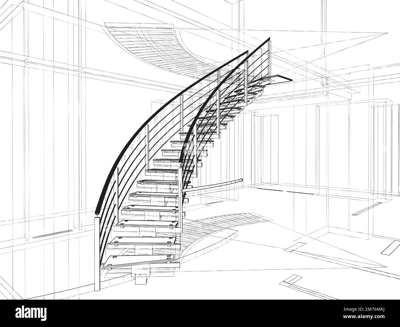 Abstract Spiral Staircases Const Stock Vector Image & Art - Alamy Abstract Spiral Staircases Const Stock Vector Image & Art - Alamy