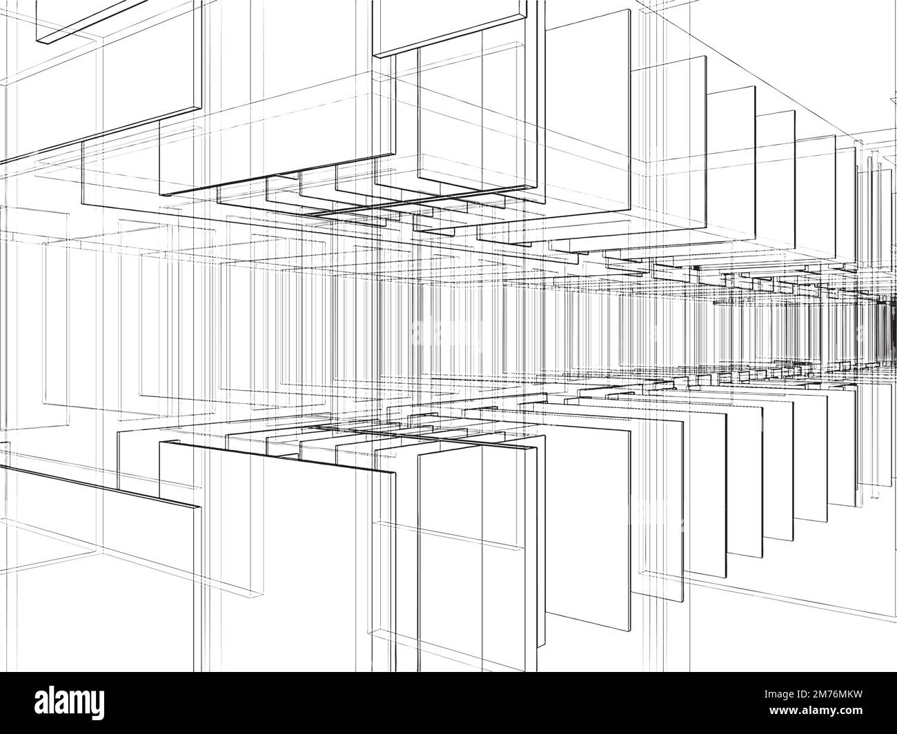 Abstract Constructions Structure Vector Stock Vector Image & Art - Alamy