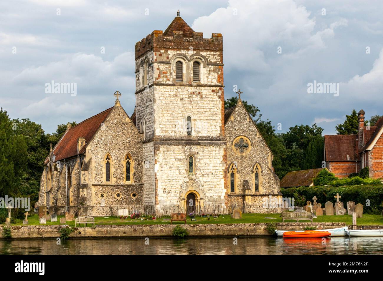 All Saints CHurch, Bisham, Buckinghamshire, England, UK Stock Photo - Alamy