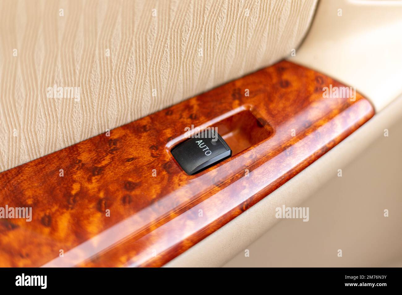 Car power window button closeup Stock Photo - Alamy