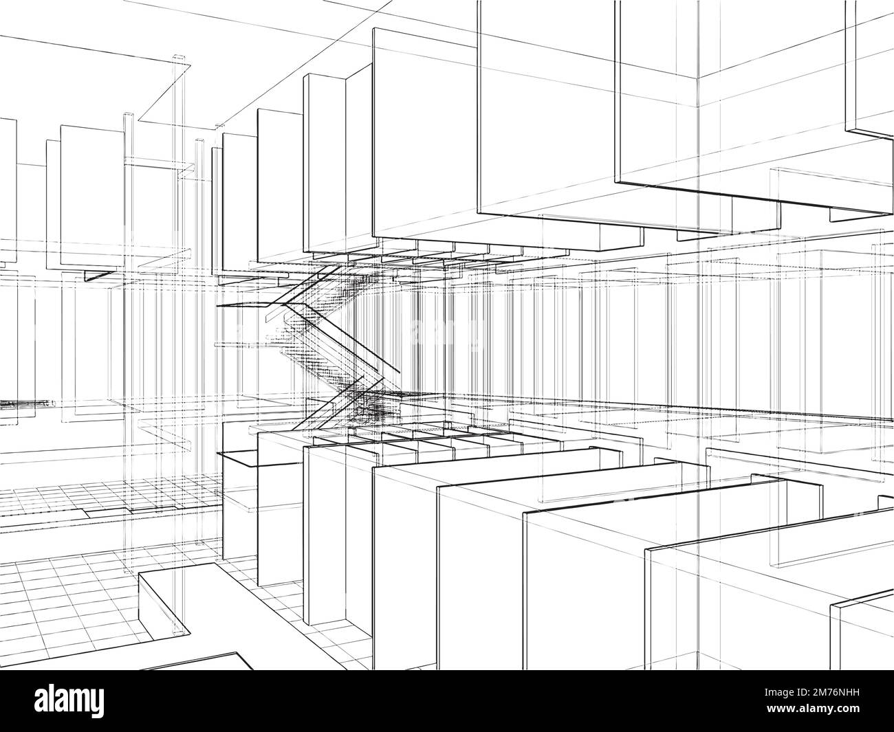 Abstract Constructions Structure Vector Stock Vector Image & Art - Alamy