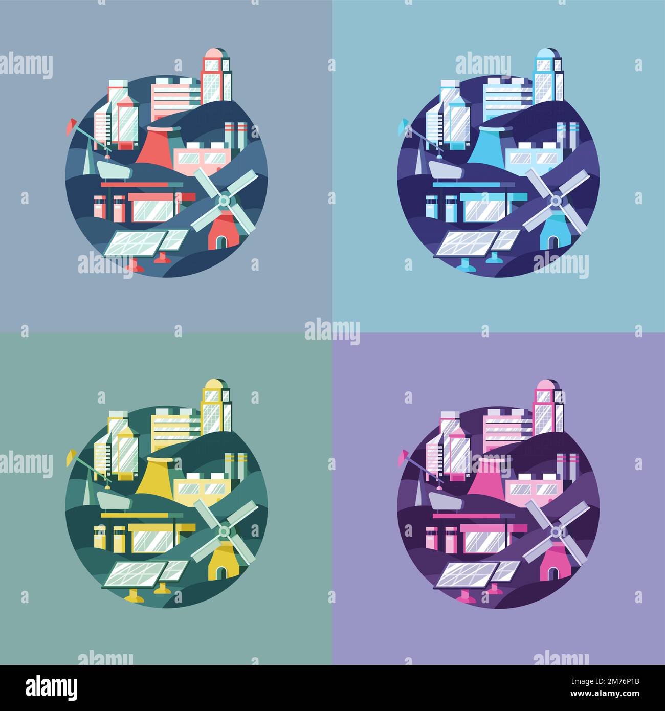 Saving energy at home Stock Vector Images - Alamy