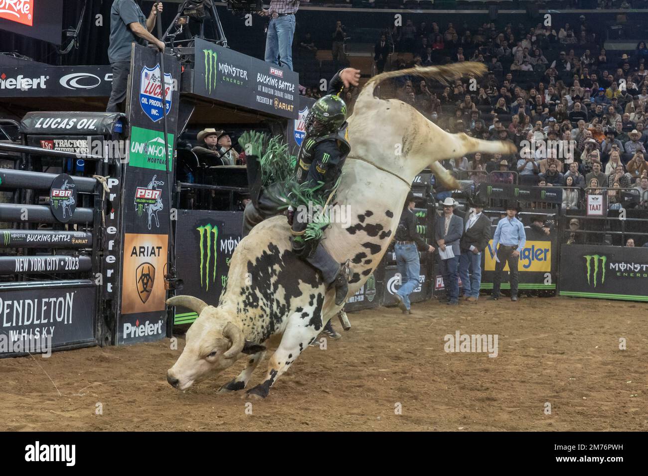 New York, United States. 06th Jan, 2023. Chase Outlaw rides The ...