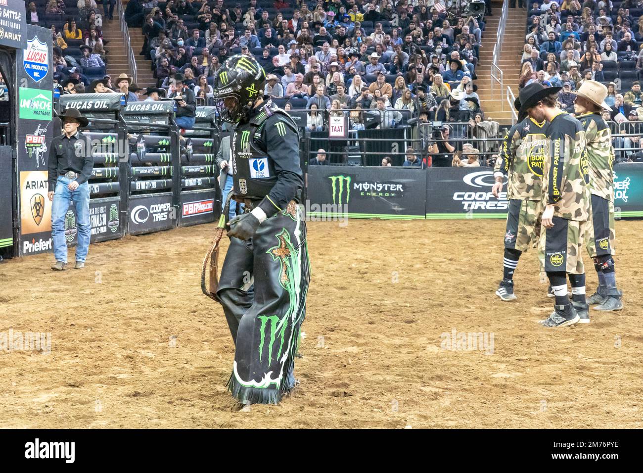 New York, United States. 06th Jan, 2023. Daylon Swearingen rides Soul ...