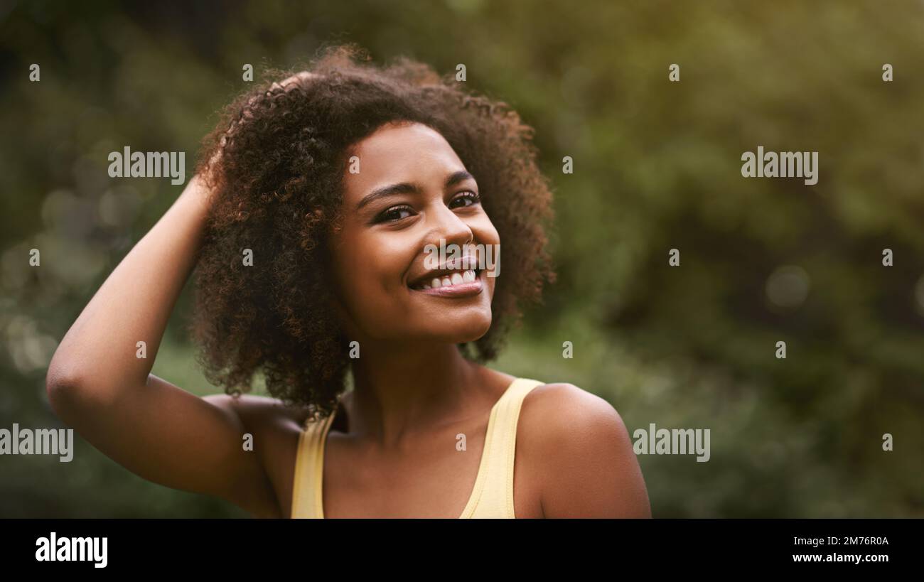 Woman feeling good portrait positive hi-res stock photography and ...