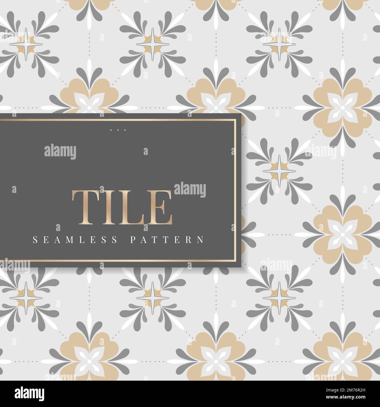 Seamless pattern wall tile vector Stock Vector Image & Art - Alamy