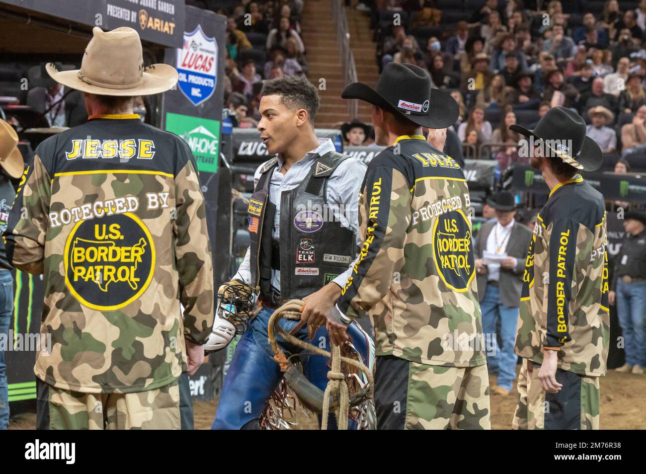 New York, United States. 06th Jan, 2023. Taylor Allen rides Homegrown ...