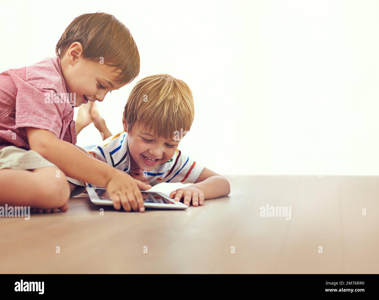 Having trouble with teaching kids to share Try this. two little boys ...