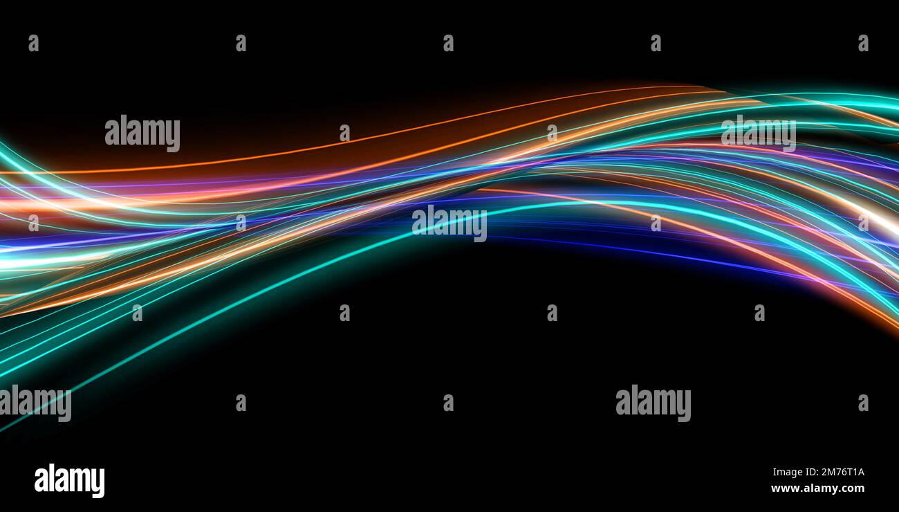 Futuristic Science Background Of The Future Art Stock Photo - Alamy