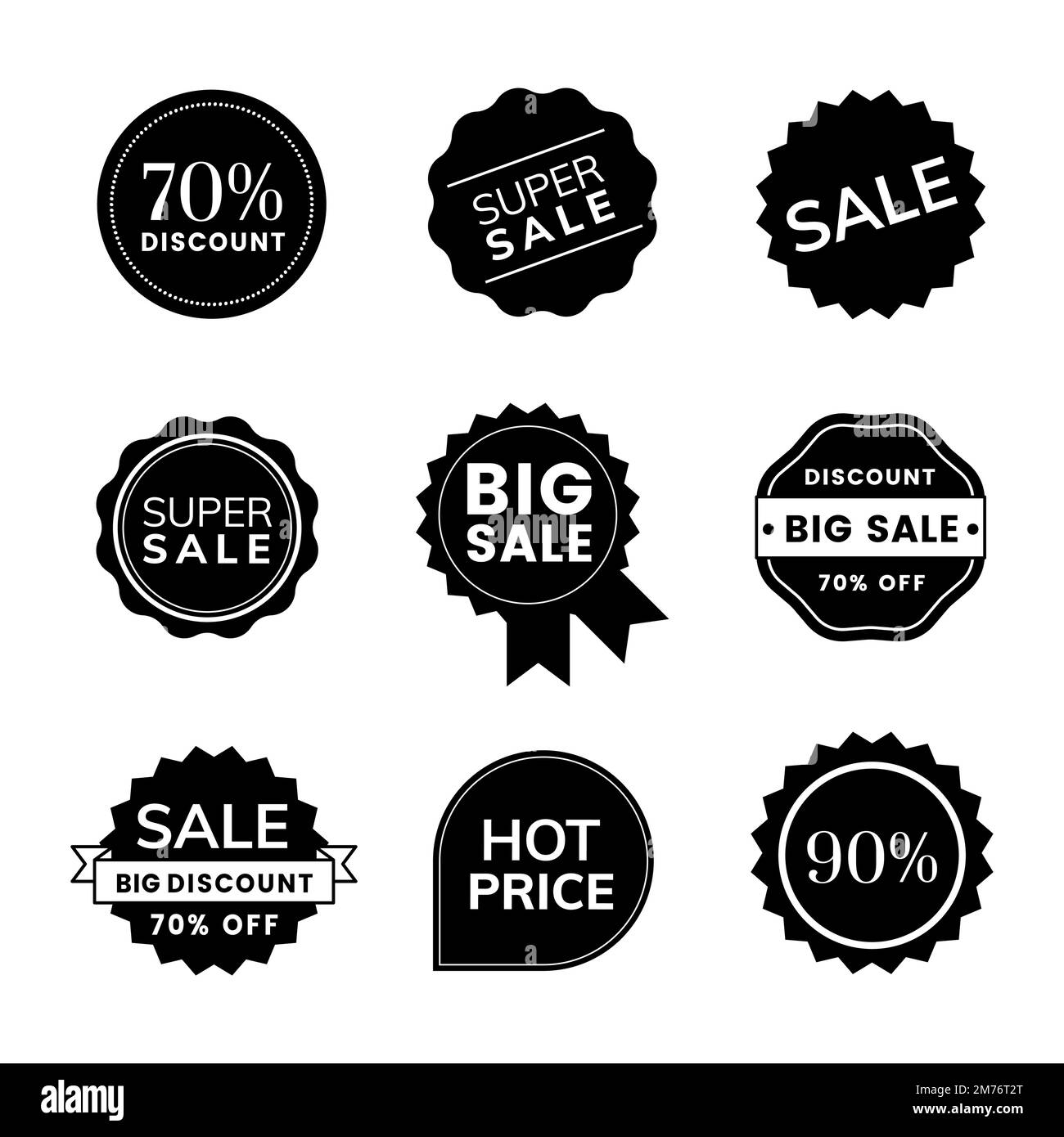 Business promotion campaign vector Black and White Stock Photos ...