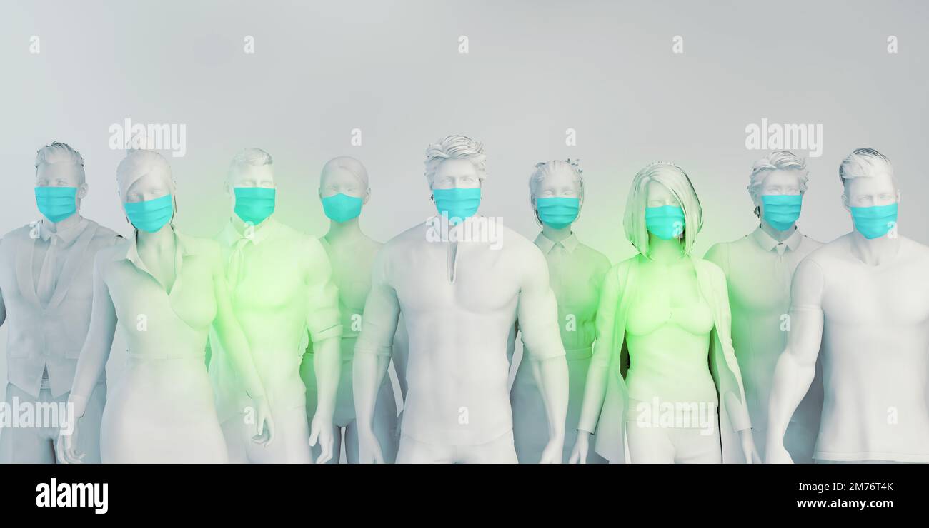 People Wearing Face Masks to Protect Against Covid-19 Stock Photo - Alamy
