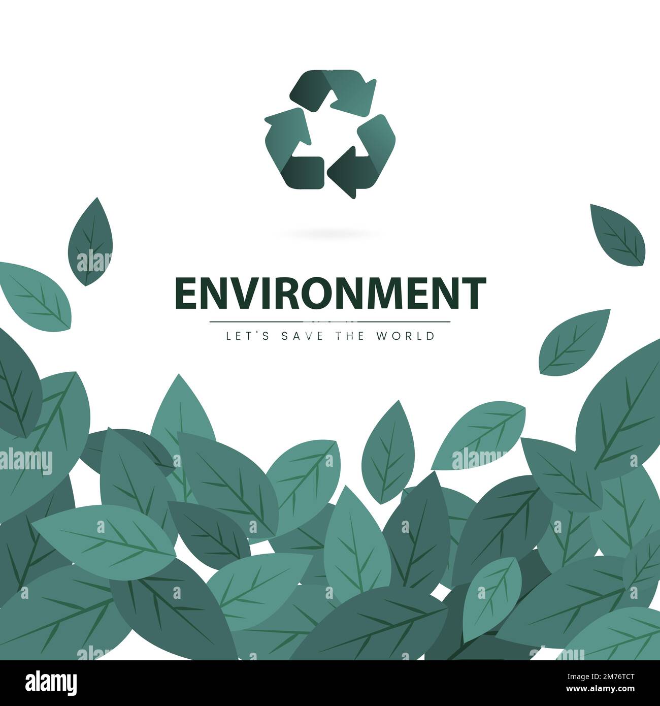 Save the world environmental conservation vector Stock Vector Image ...