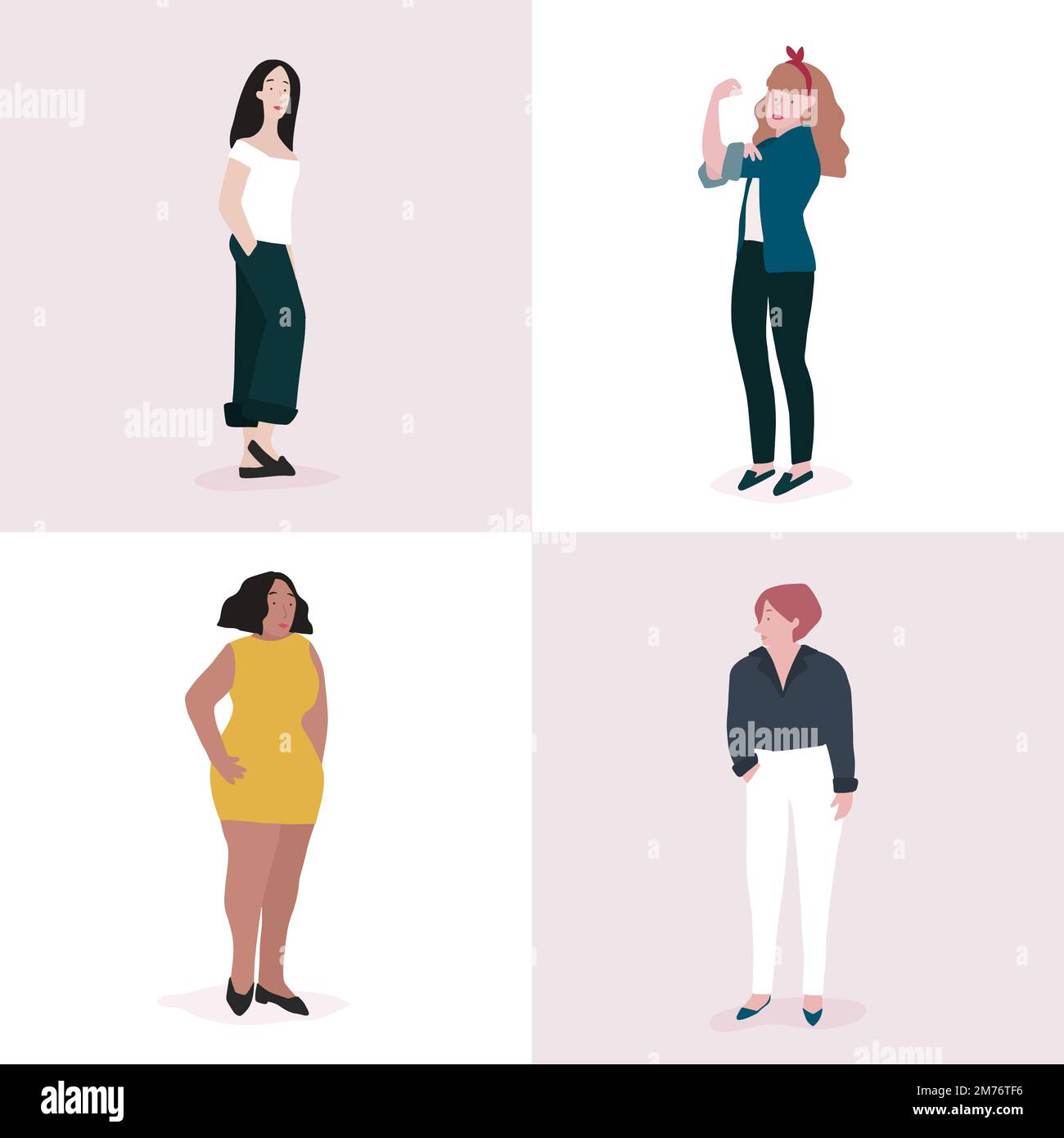 Body sizes Stock Vector Images - Alamy