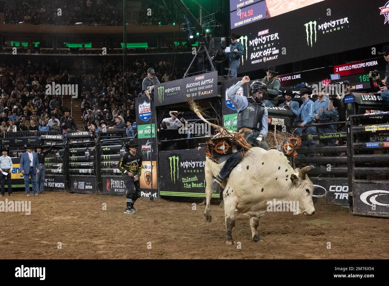 New York, New York, USA. 7th Jan, 2023. Professional bull rider BOB ...