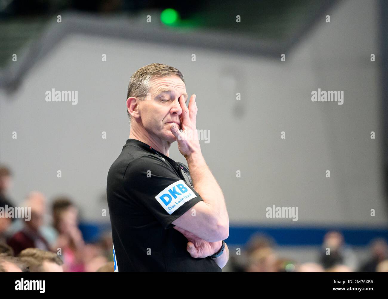 coach/ Bundescoach Alfred GISLASON (GER) gesture, gesture, handball ...