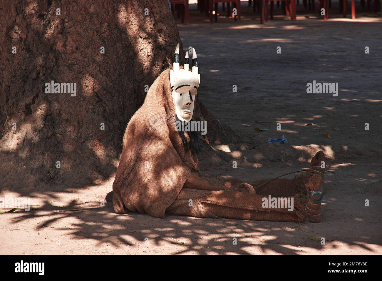 Kumpo dance with masks in Senegal, West Africa Stock Photo - Alamy
