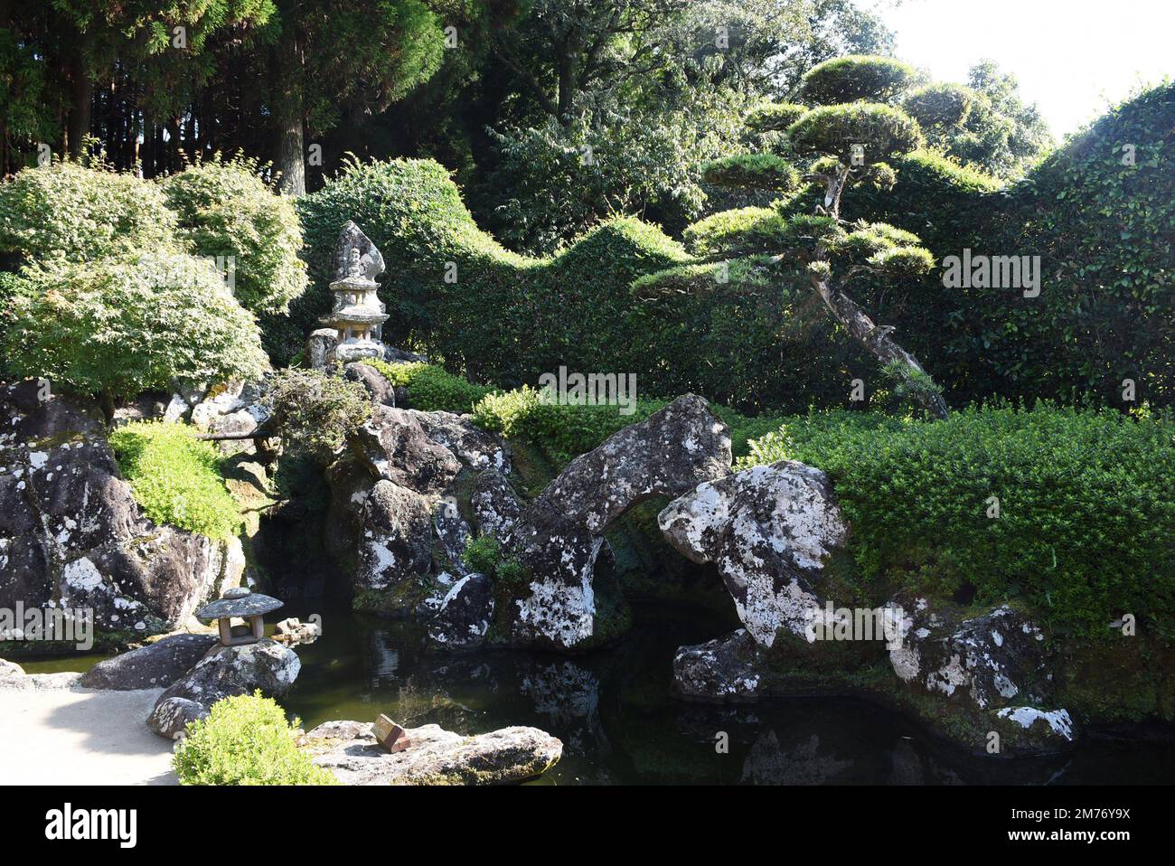 Japanese town Chiran in Kagoshima Prefecture is a preserved samurai ...