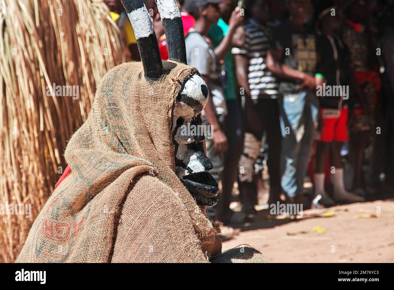 Kumpo dance with masks in Senegal, West Africa Stock Photo - Alamy