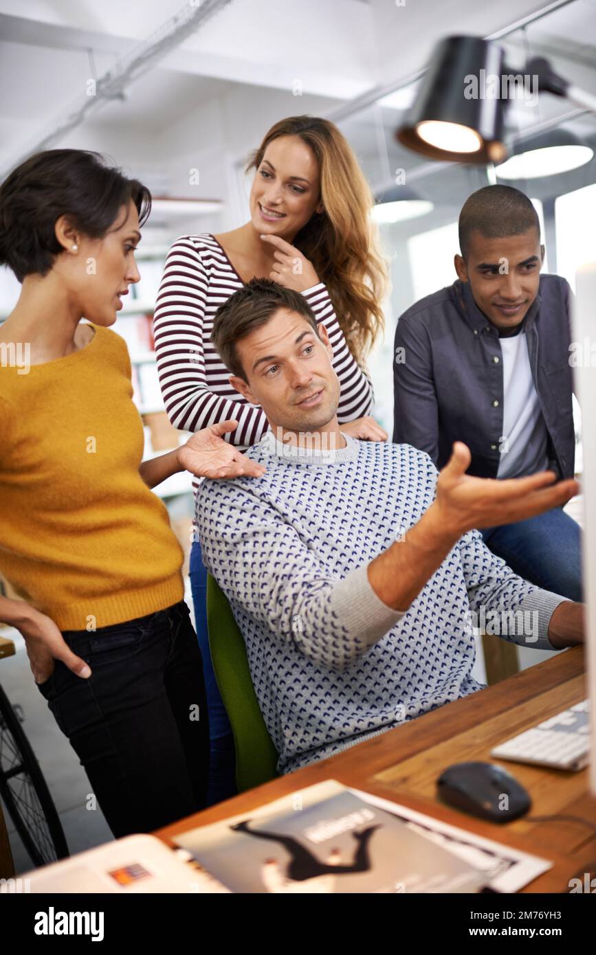 Creative differences can be constructive. A young team of design ...