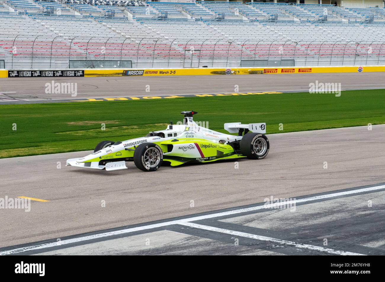 Las Vegas, USA. 07th Jan, 2023. In a competition of autonomous racing ...