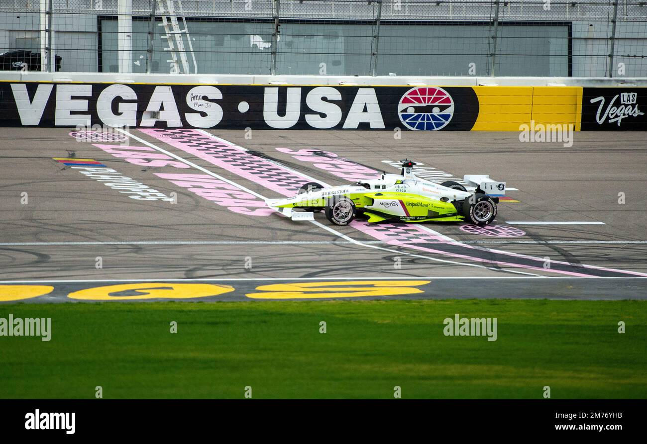 Las Vegas, USA. 07th Jan, 2023. In a competition of autonomous racing ...