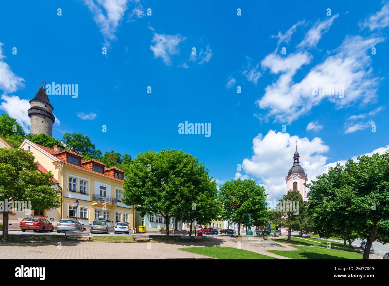 Tower truba of stramberk strahlenberg castle hi-res stock photography ...