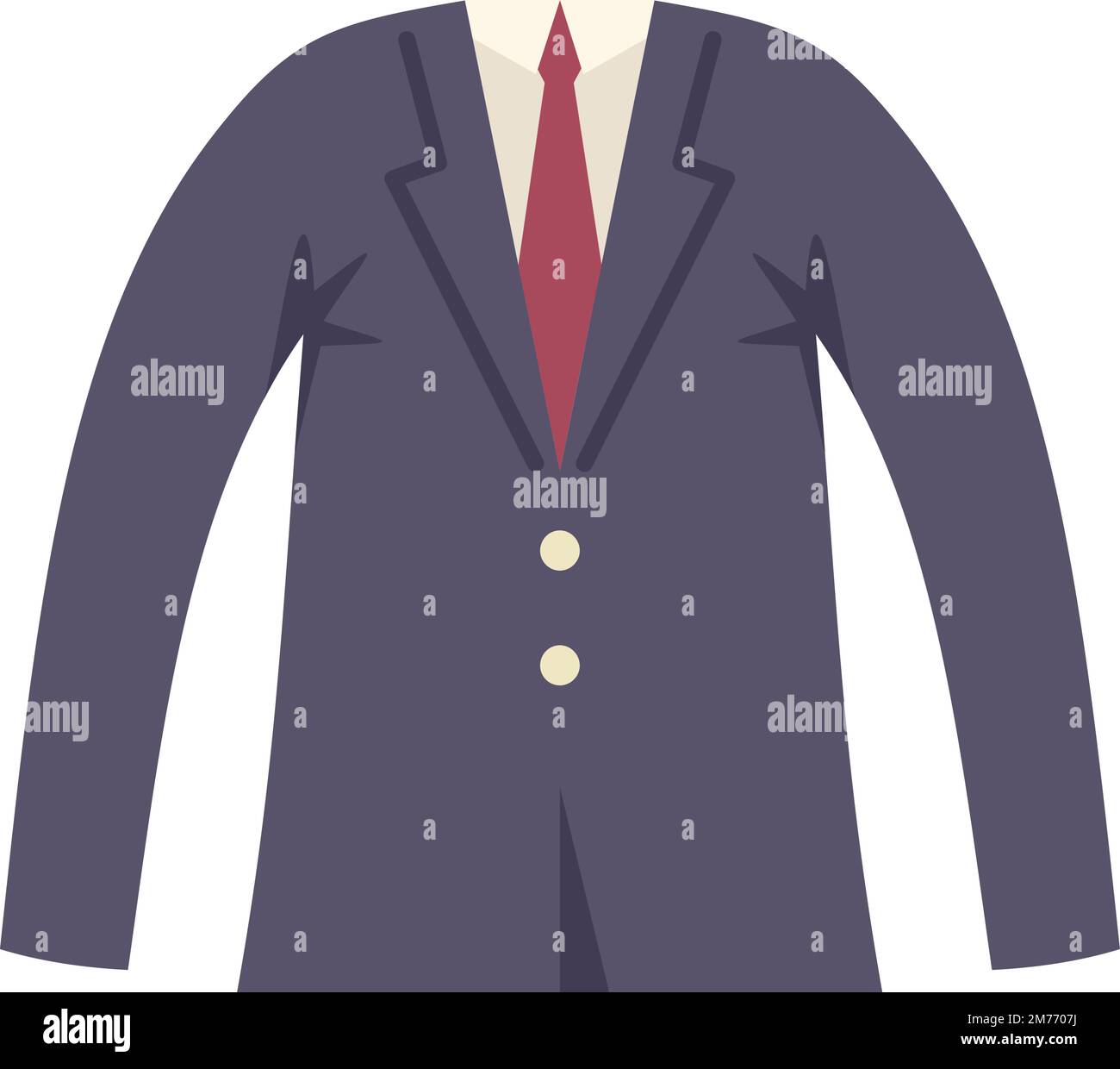 Shirt fashion icon flat vector. Clothes uniform. Child college isolated ...