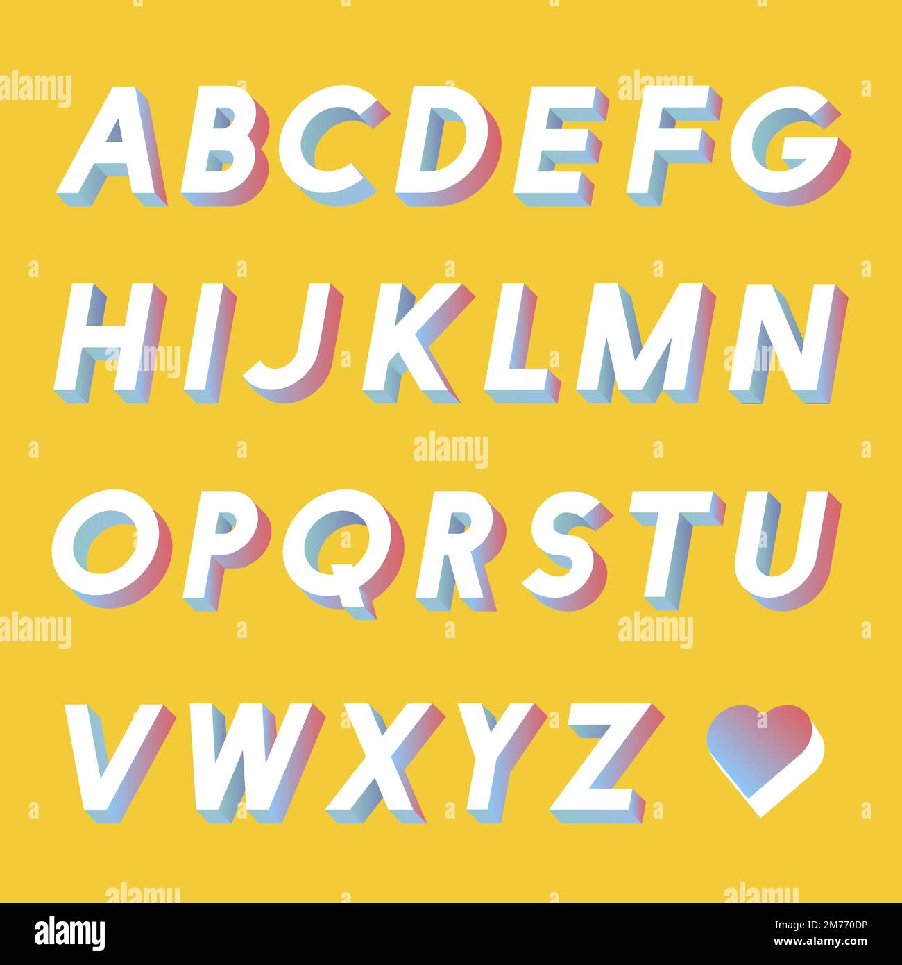 Set of alphabet vectors Stock Vector Image & Art - Alamy