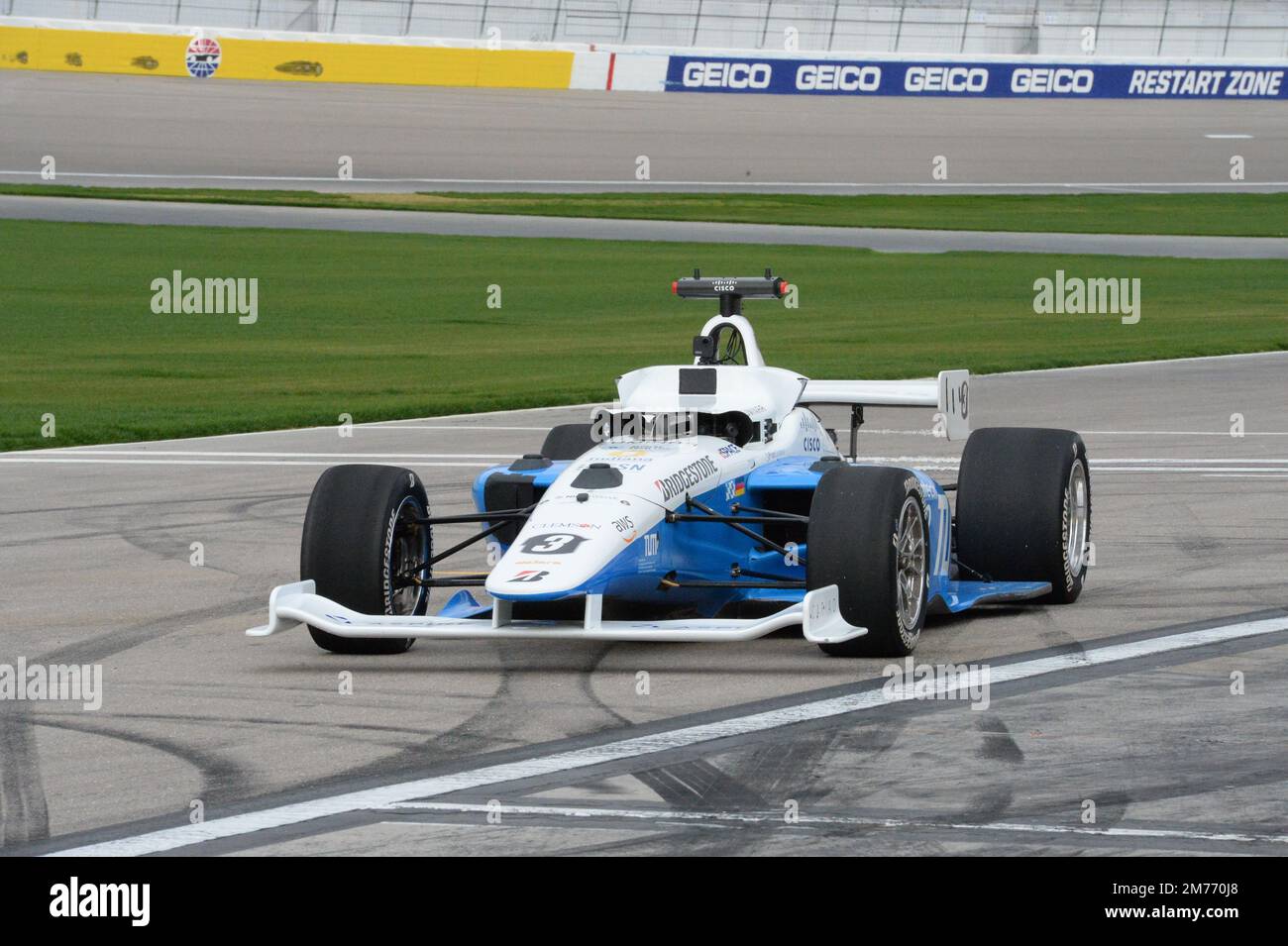 Las Vegas, USA. 07th Jan, 2023. In a competition of autonomous racing ...
