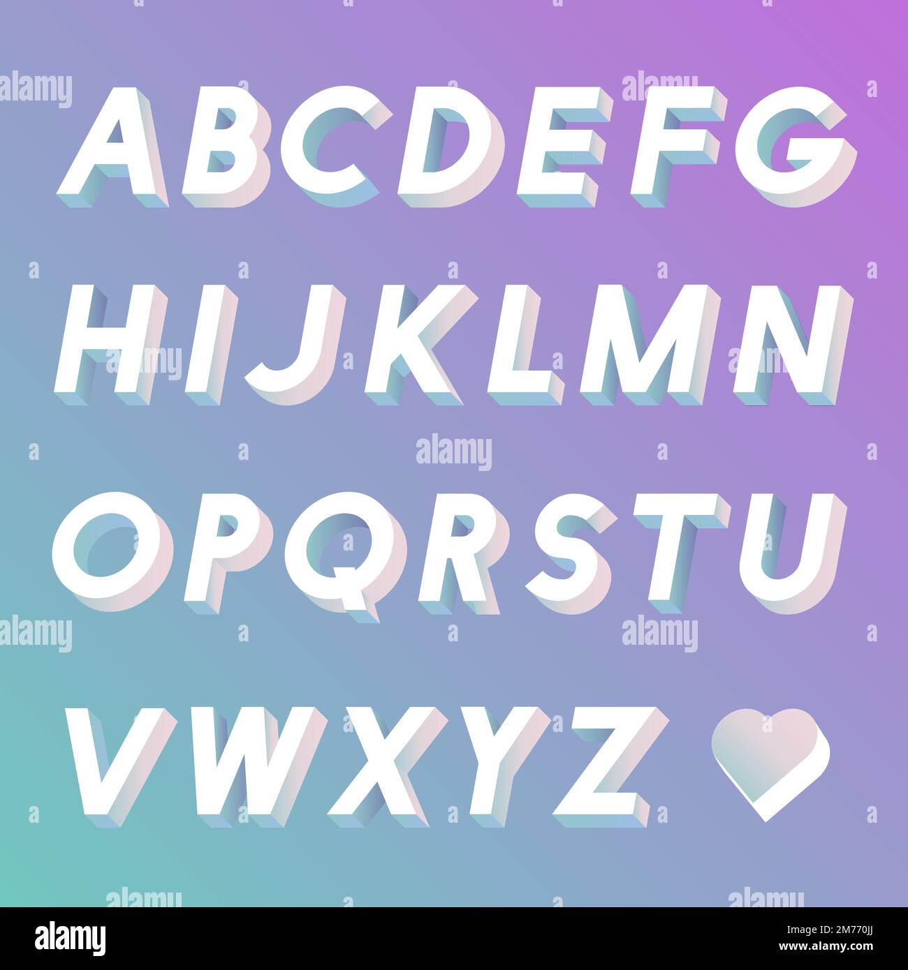 Set of alphabet vectors Stock Vector Image & Art - Alamy