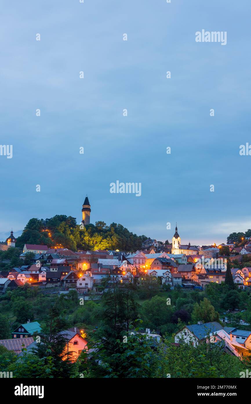 Tower truba of stramberk strahlenberg castle hi-res stock photography ...