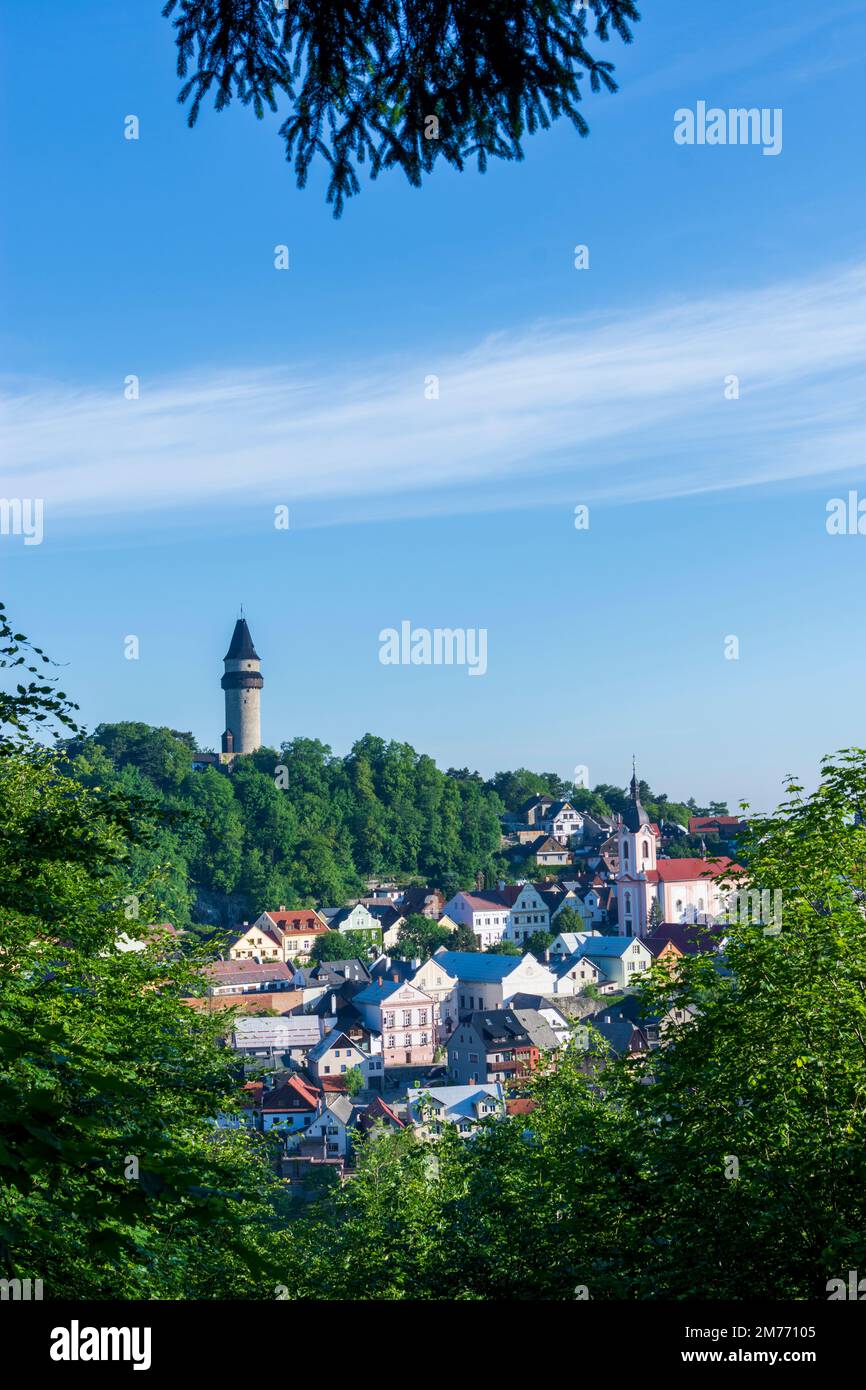 Tower truba of stramberk strahlenberg castle hi-res stock photography ...