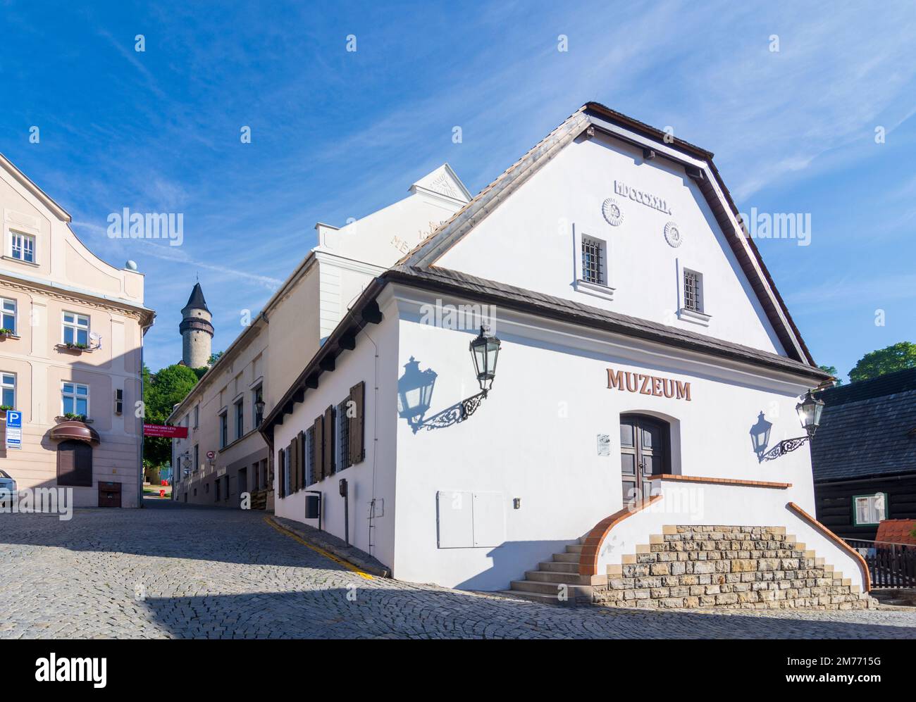 Stramberk (Stramberg): Museum, tower Truba of Stramberk (Strahlenberg ...