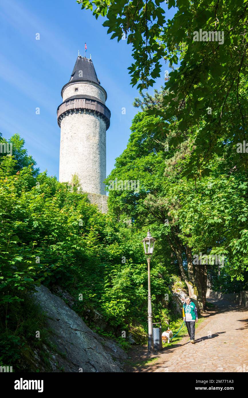 Tower truba of stramberk strahlenberg castle hi-res stock photography ...