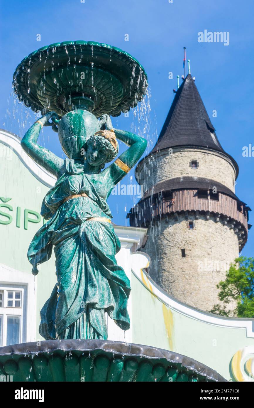 Tower truba of stramberk strahlenberg castle hi-res stock photography ...