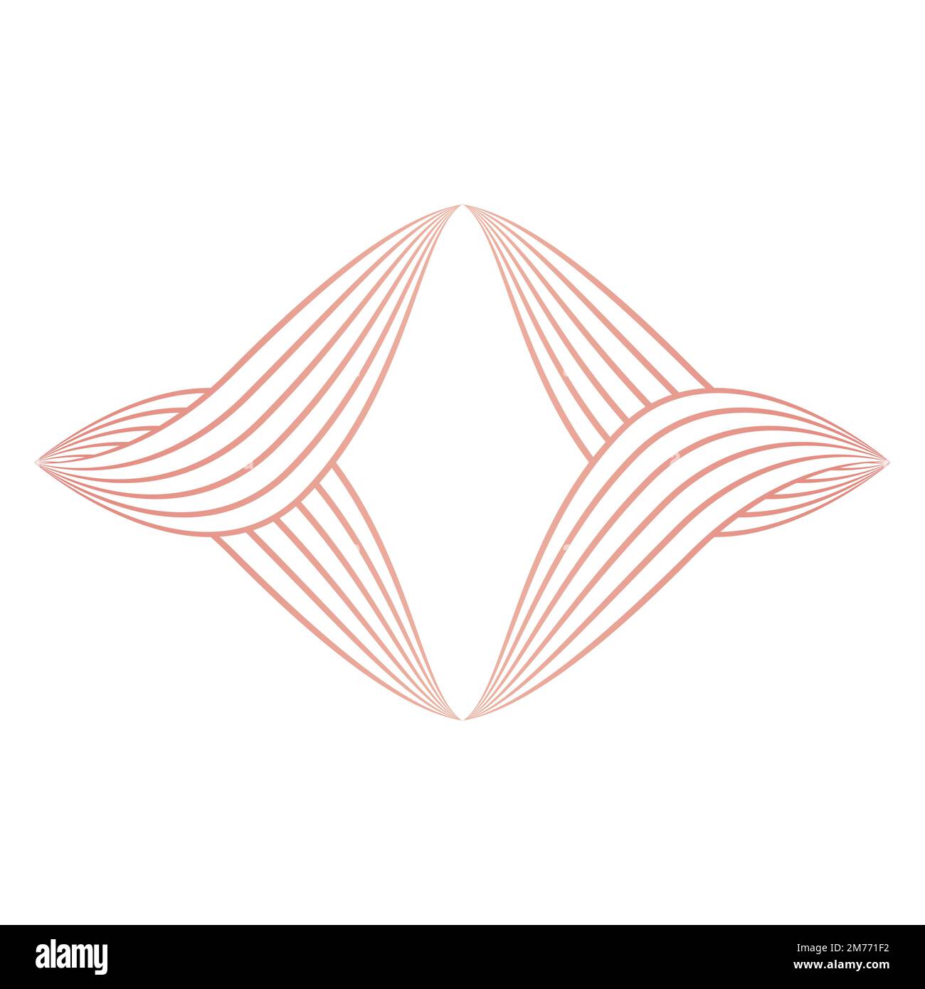 beautiful flower petals, flower line design Stock Photo - Alamy