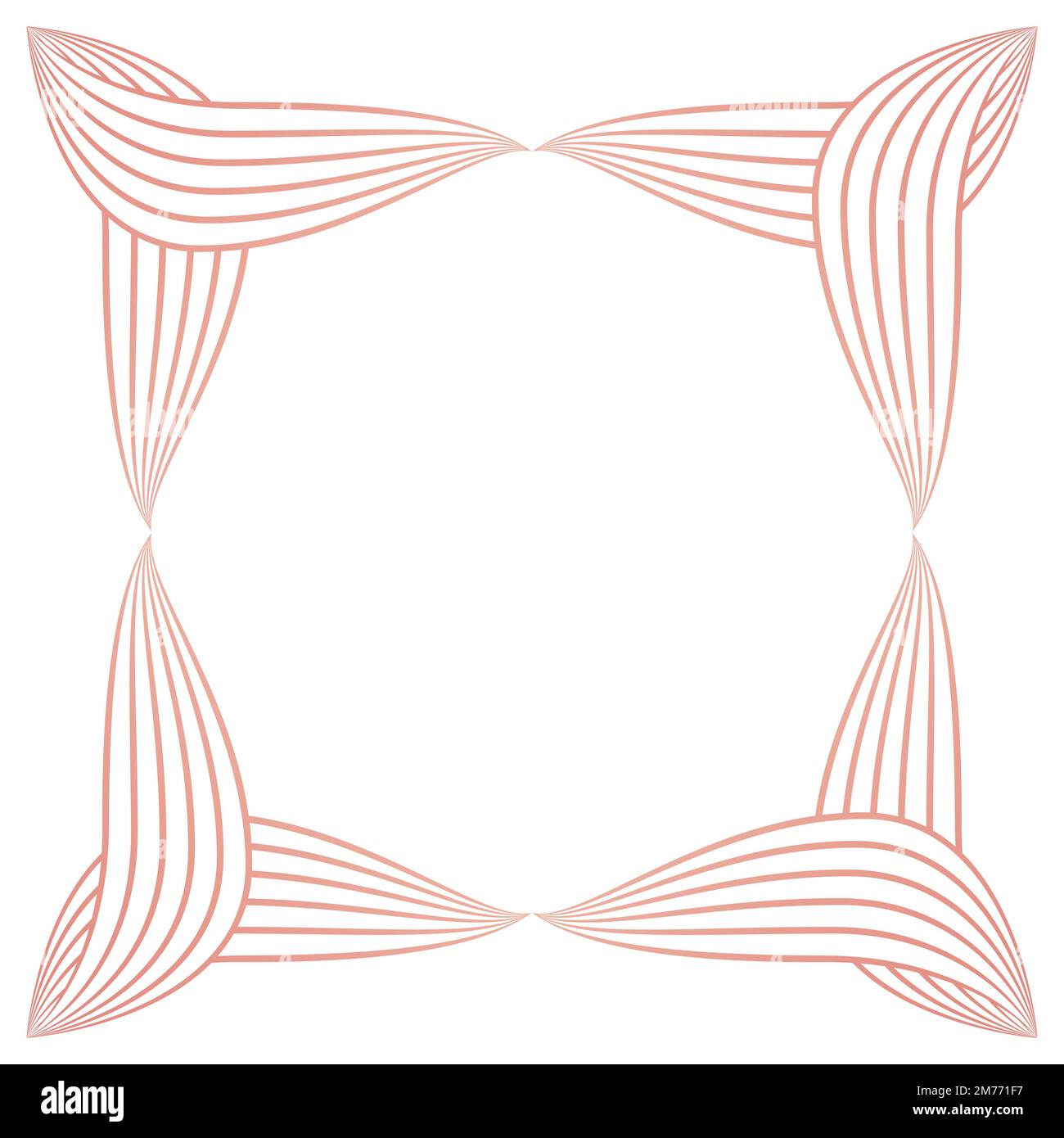 beautiful flower petals, flower line design Stock Photo - Alamy