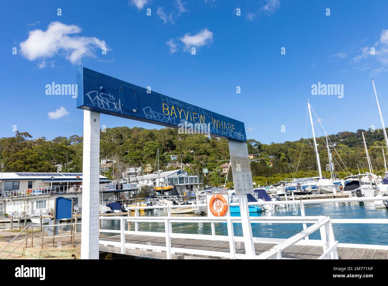 Bayview pittwater nsw australia hi-res stock photography and images - Alamy