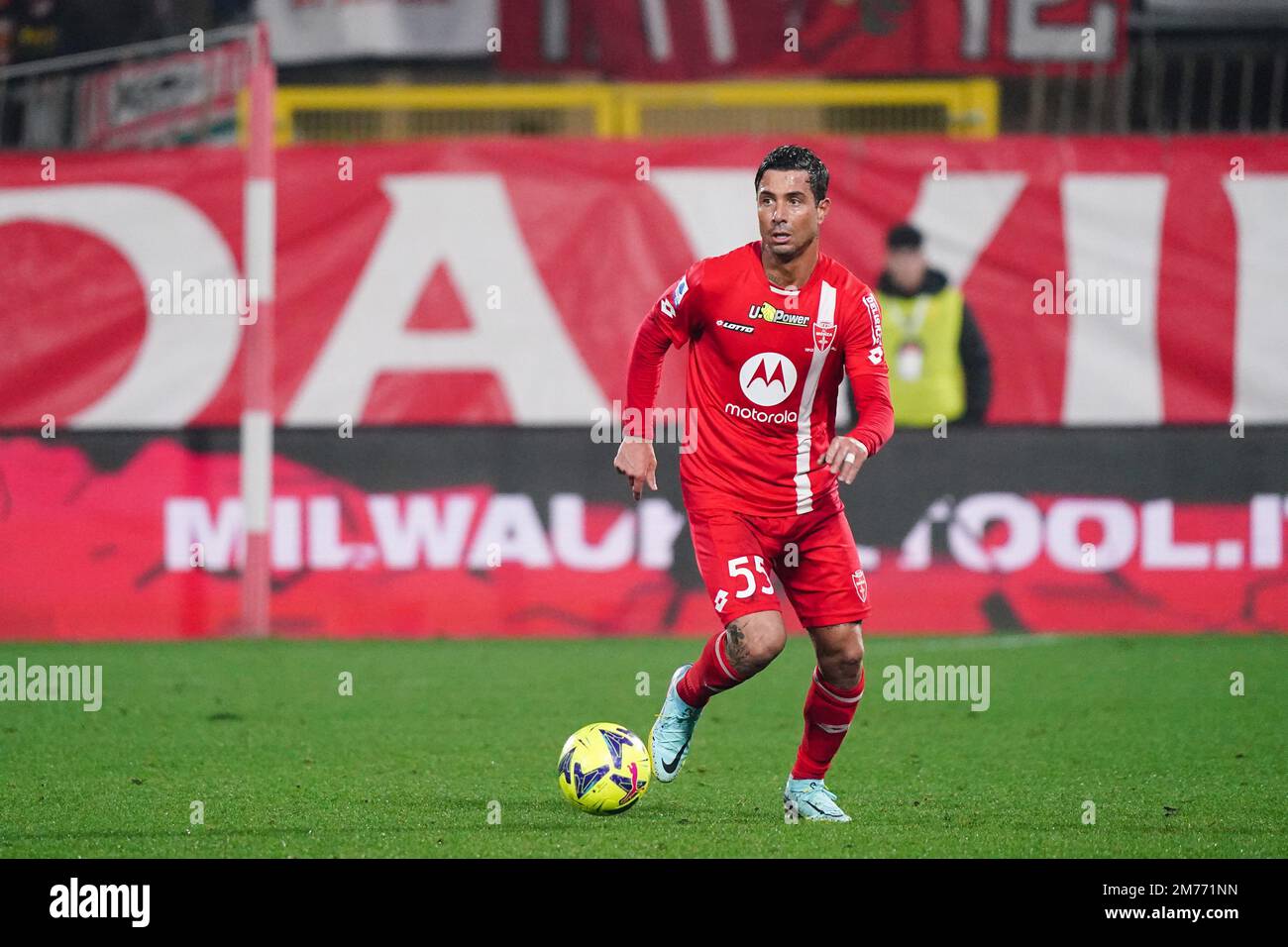 U-Power Stadium, Monza, Italy, January 07, 2023, Armando Izzo (AC Monza ...
