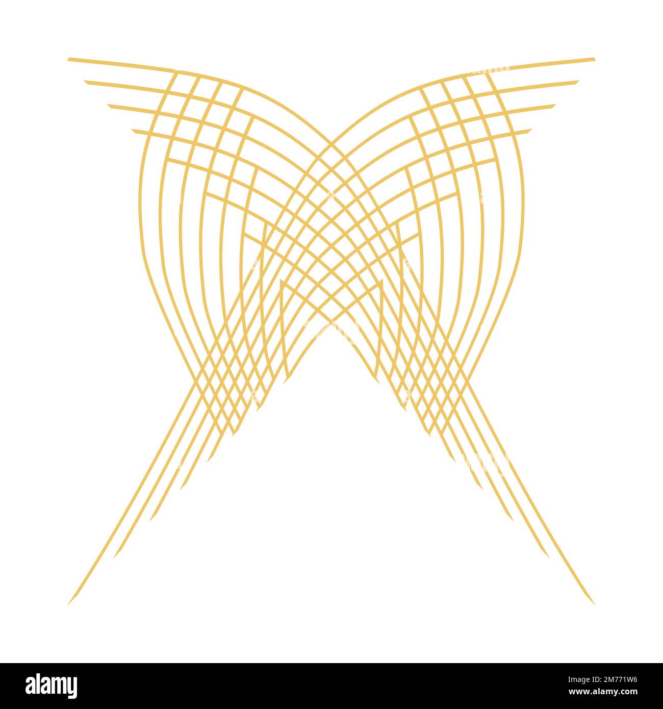 beautiful flower petals, flower line design Stock Photo - Alamy