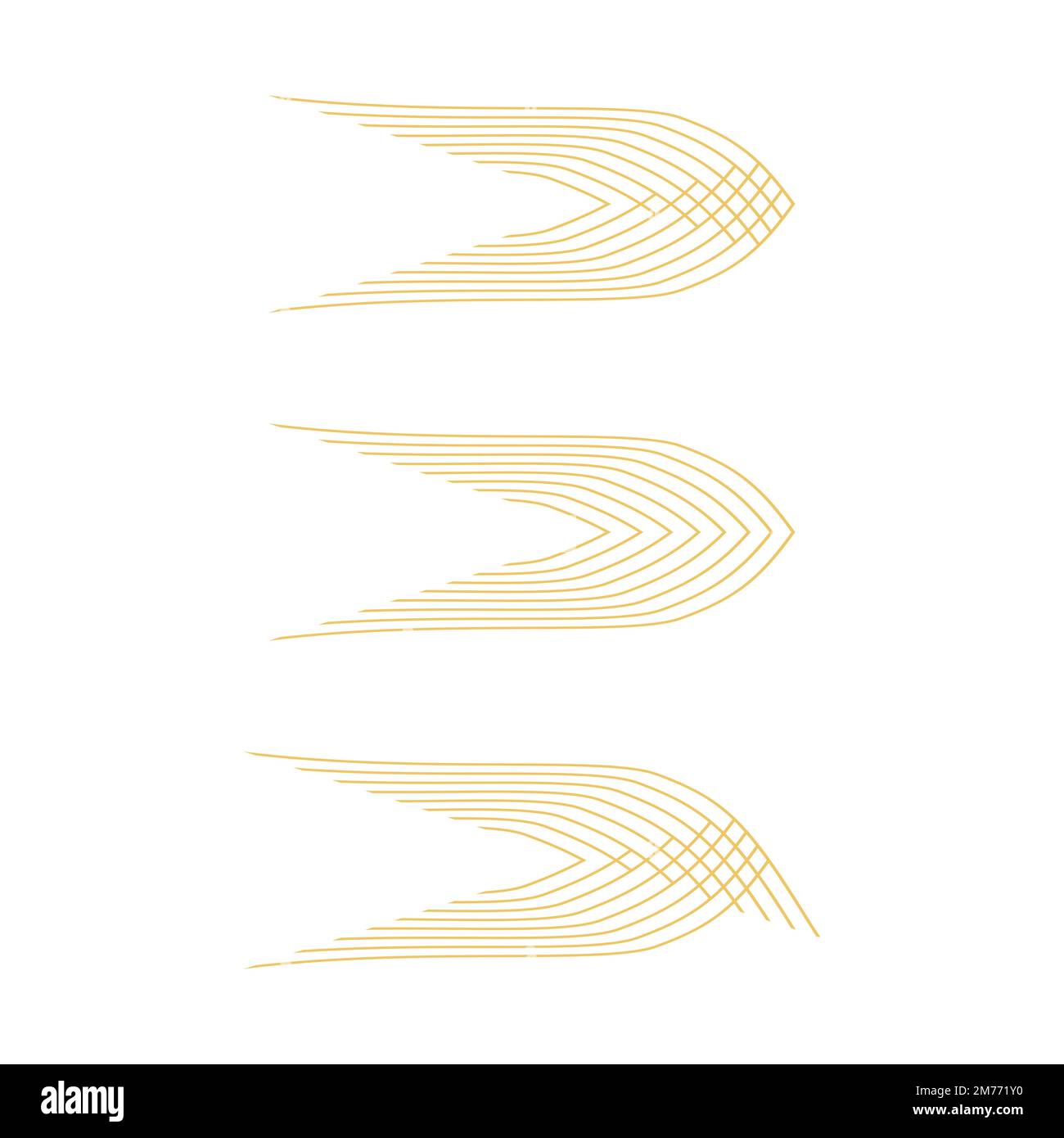 beautiful flower petals, flower line design Stock Photo - Alamy