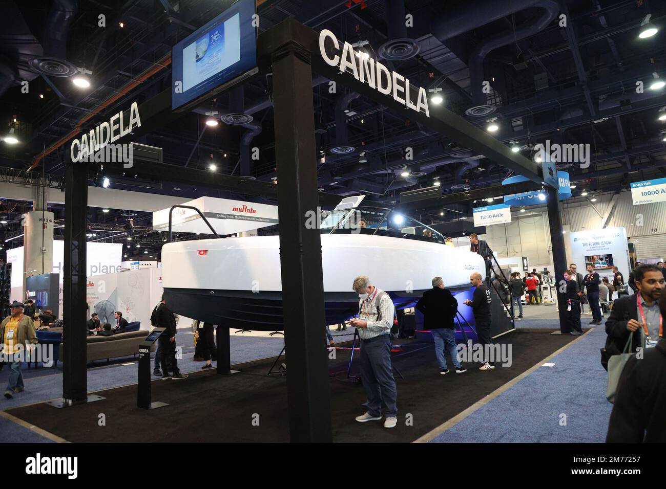 Las Vegas, United States. 07th Jan, 2023. The C-8, all-electric ...