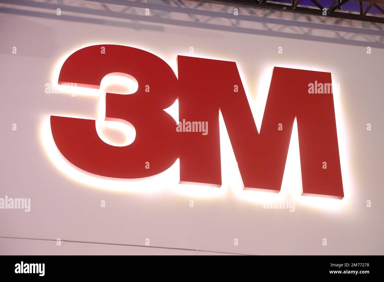 Las Vegas, United States. 07th Jan, 2023. The 3M company logo on ...