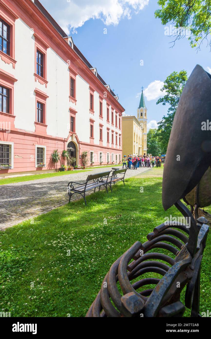 Kunin (Kunewald) : Kunin Castle with the Church of the Exaltation of ...