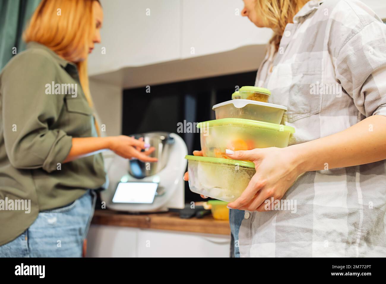 Clothes plastic storage boxes hi-res stock photography and images - Alamy