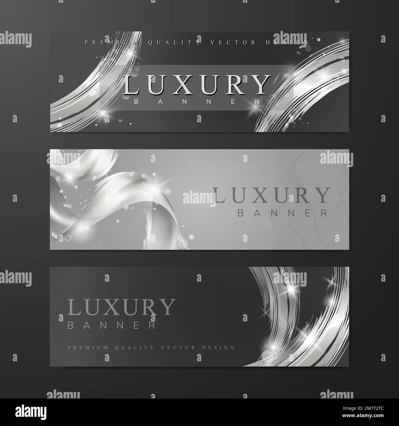 Abstract banner set hi-res stock photography and images - Alamy