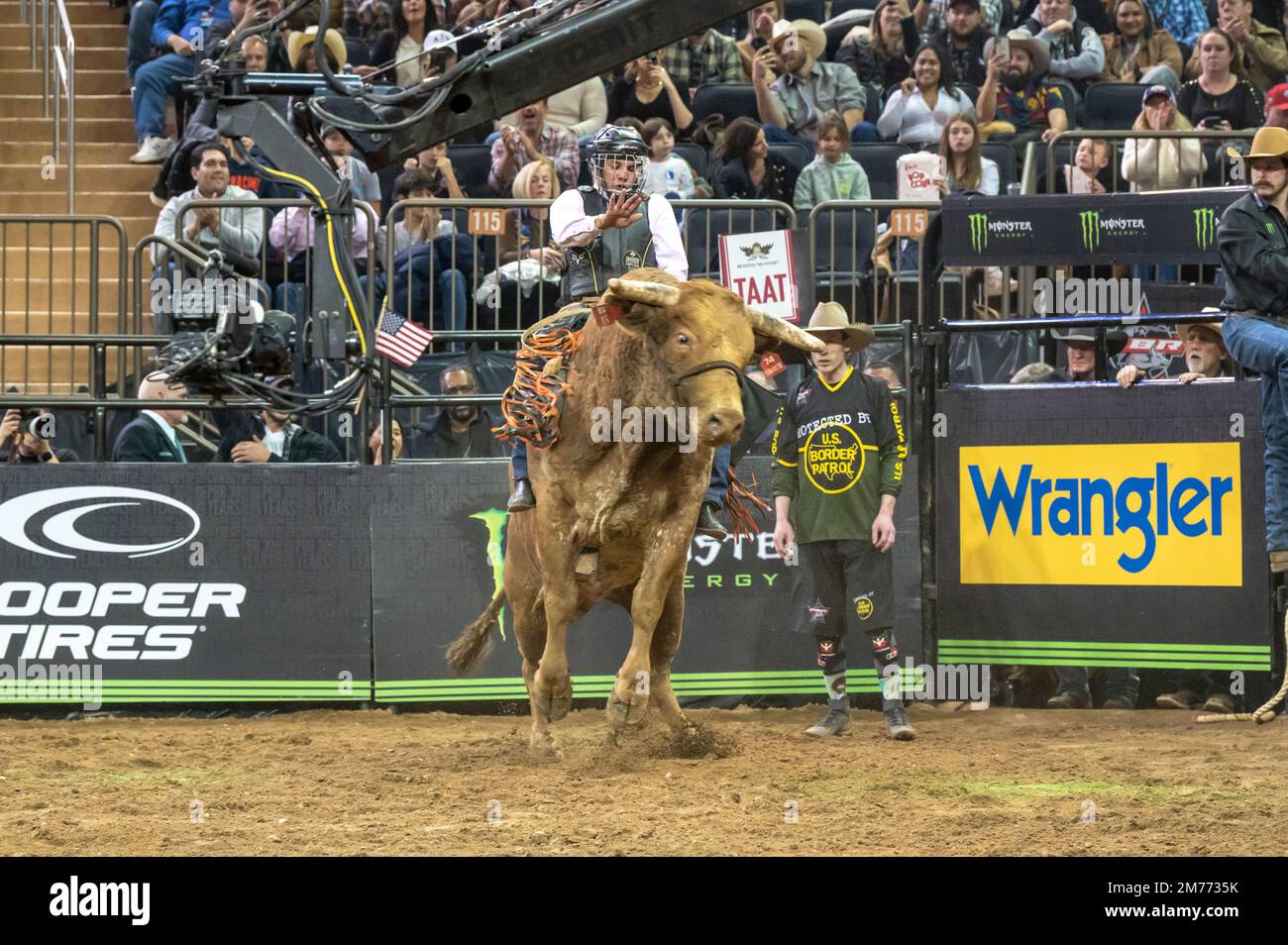 NEW YORK, NEW YORK - JANUARY 07: Manoelito De Souza Junior rides ...